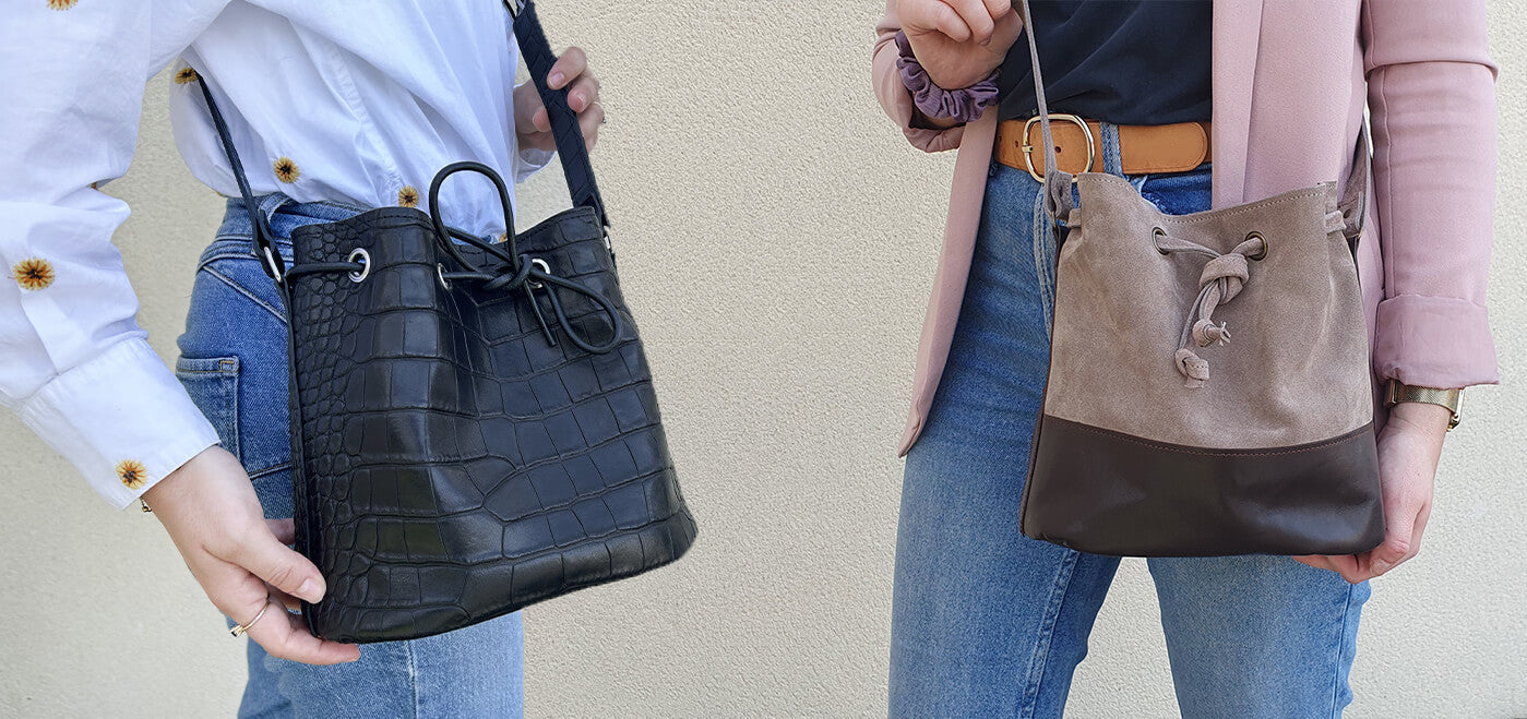 Tutoriel & Vidéo - Création d'un sac seau en cuir