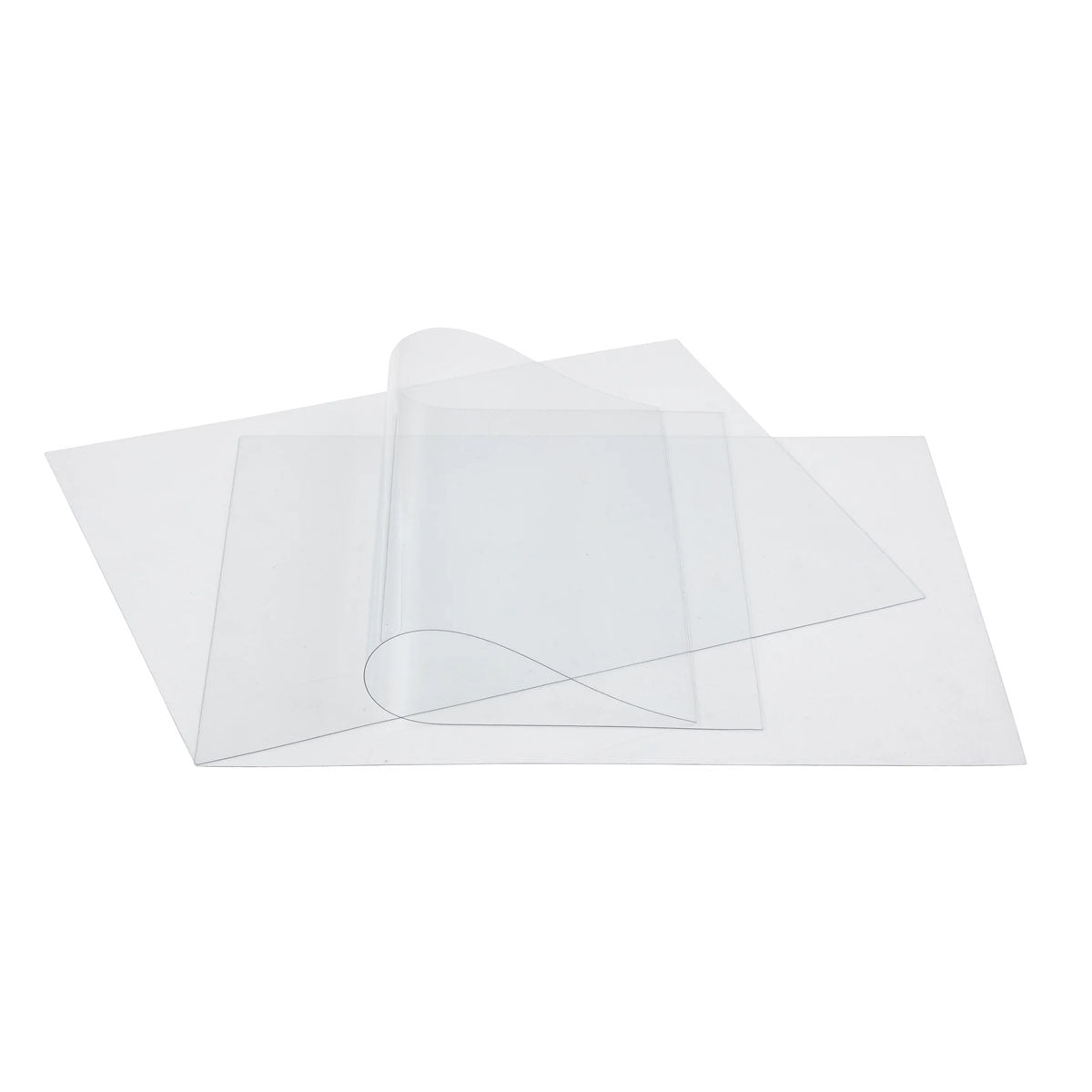 3 feuilles en plastique transparent | Deco Cuir