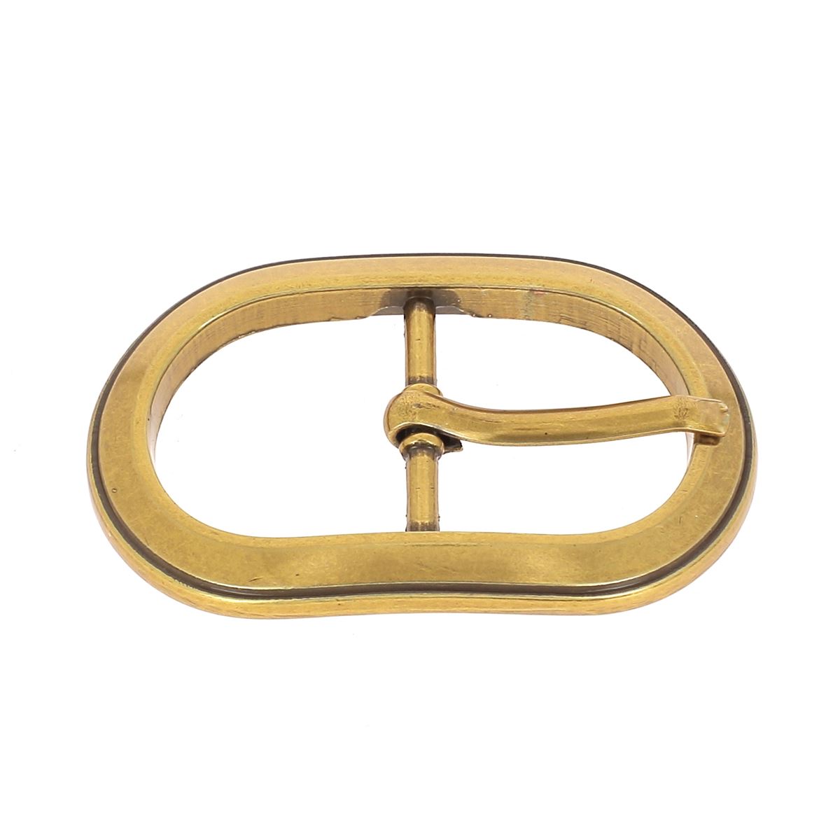EMEL double belt buckle - BRASS - 19mm | Leather Deco