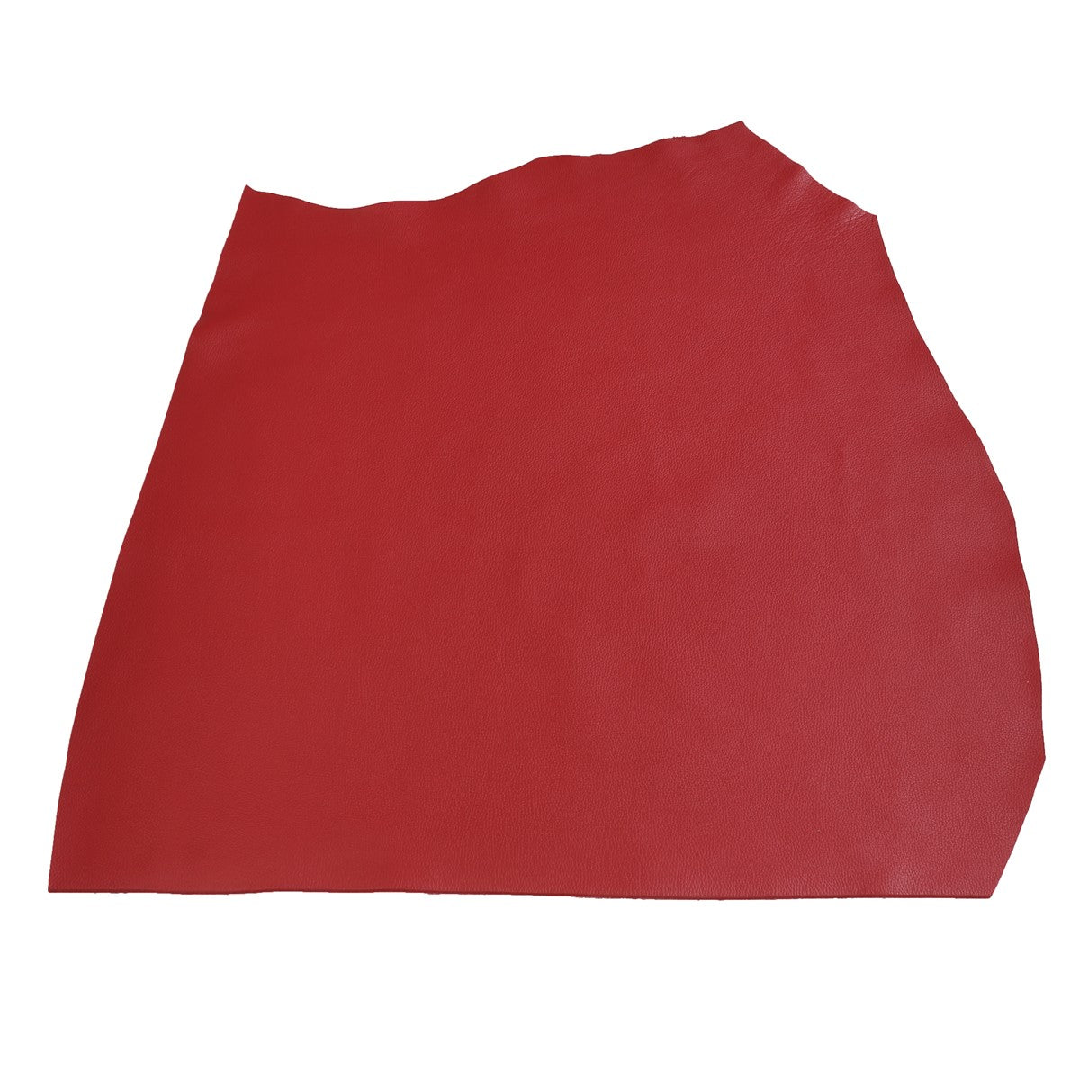 GROGRAIN young bull leather hide - ROUGE G89 | Leather Decor