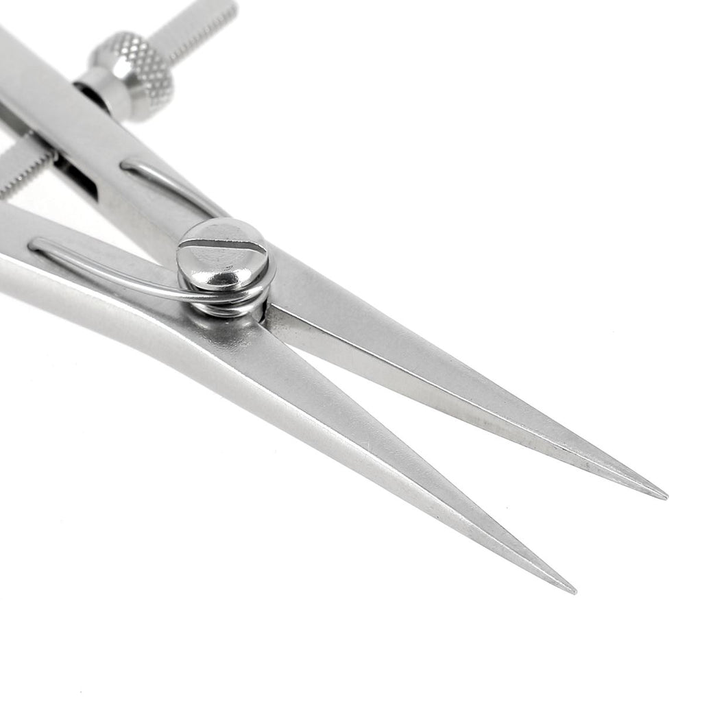 Mini compas de précision avec mesure d'angle - Deco Cuir