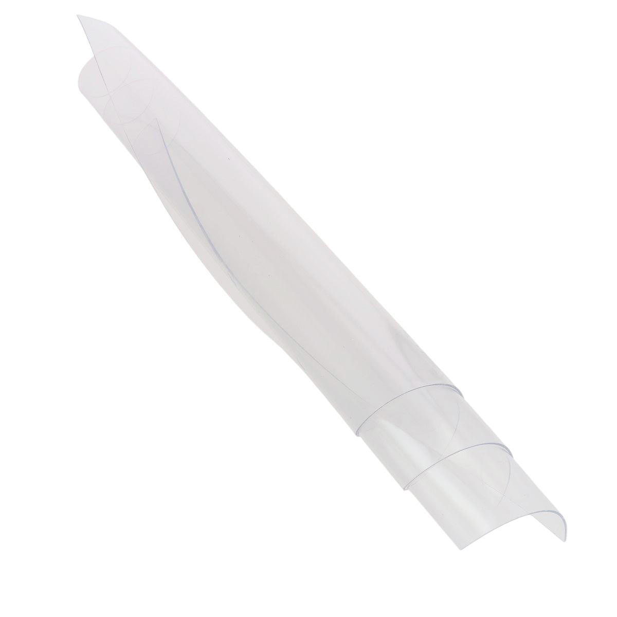 Feuille PVC transparent 1 mm souple et résistante | Deco Cuir