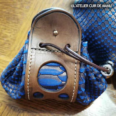 Tutoriel gratuit - Comment faire une bourse en cuir