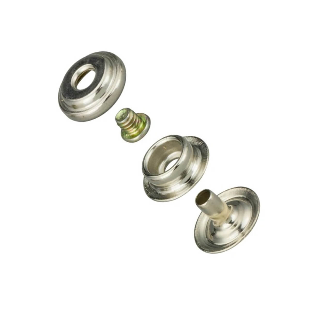 10 snap button adapters for concho - Line 24: 15mm | Deco Cuir