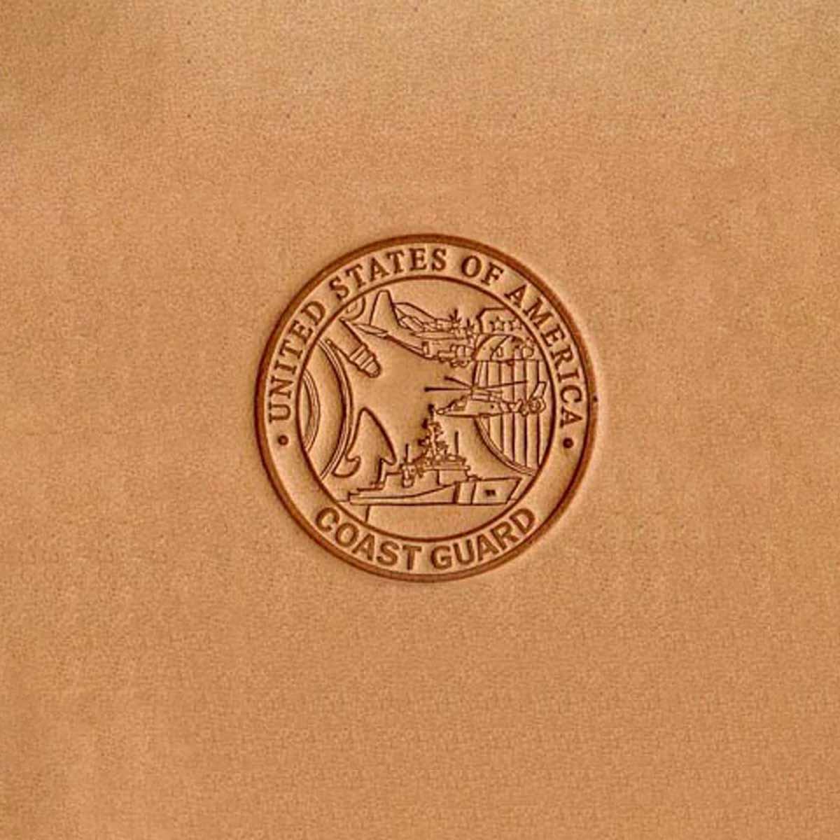 Matoir 3D - Badge Garde côtière USA - 8456 | Deco Cuir