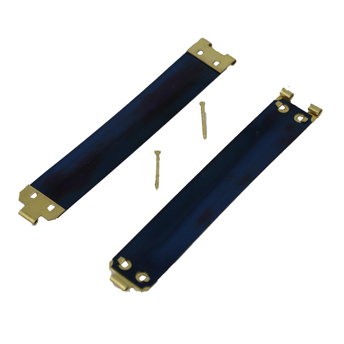 Fermoirs à cliquet non montés - CLIC CLAC - 9,5 x 1,5 cm | Deco cuir