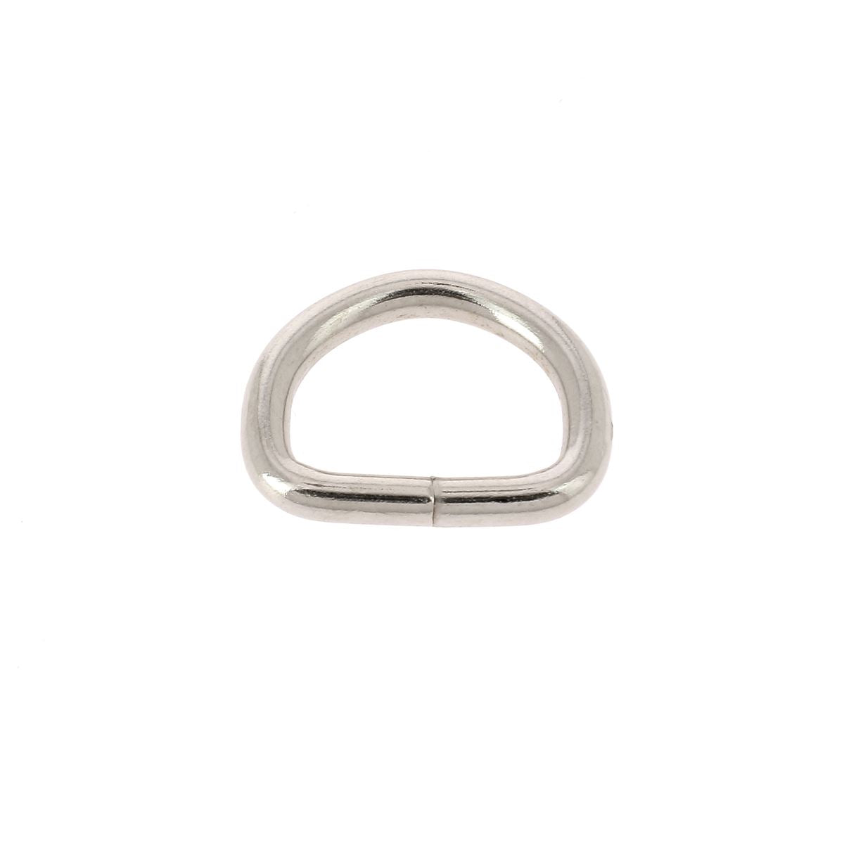 Anneau demi rond soudé en acier - Série lourde | Deco Cuir