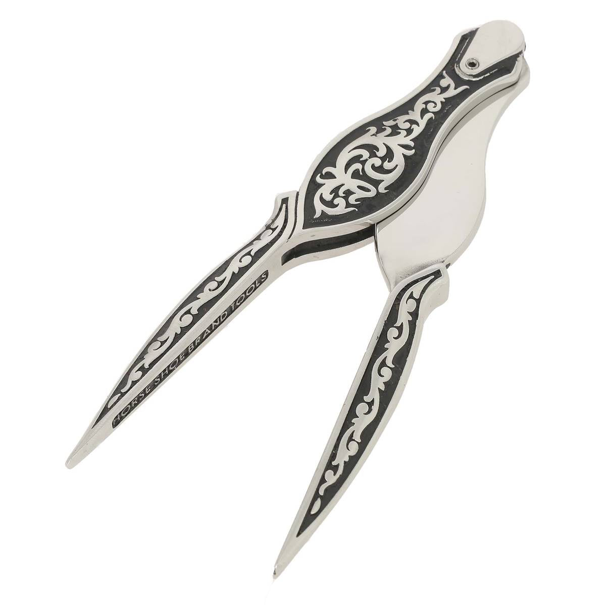 Micheal Angelo saddler's compass in stainless steel - 151 mm - Jeremiah ...