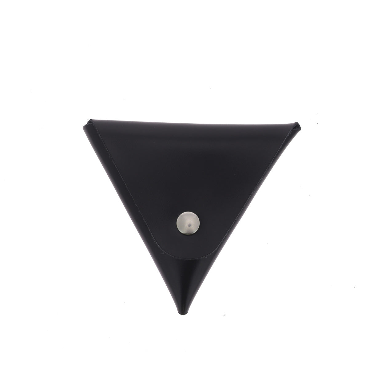 Large Leather Triangle Coin Purse | Leather Deco