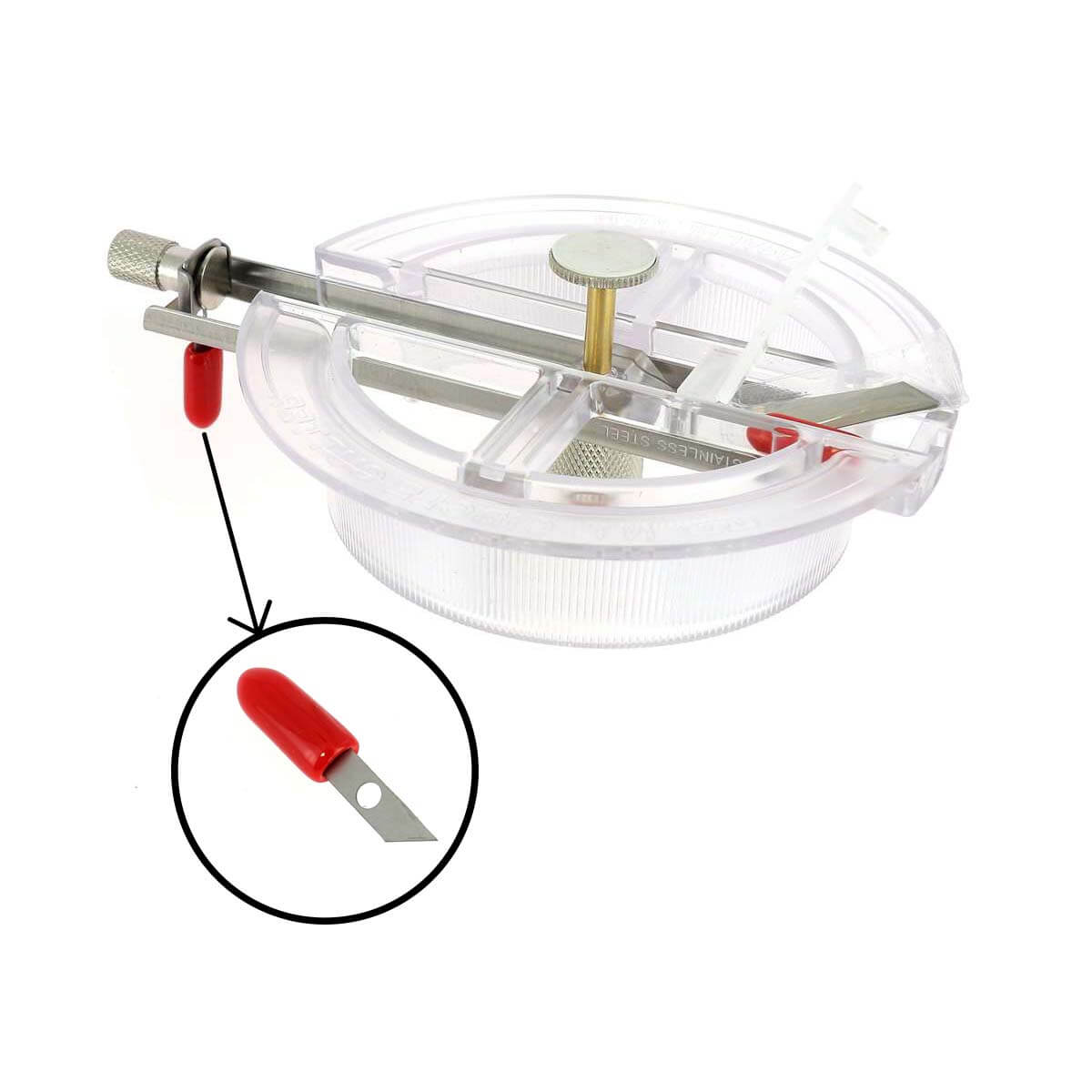 Cutter circulaire de 1,8 à 17 cm NT Cutter - IC-1500P - fabriqué au ...