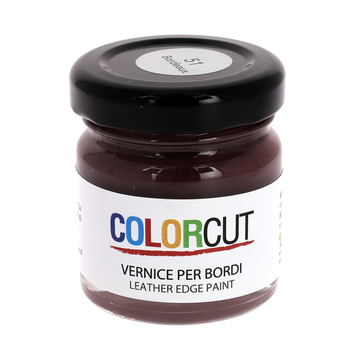Finition de tranche - Colorcut - MARRON ACAJOU | Deco Cuir