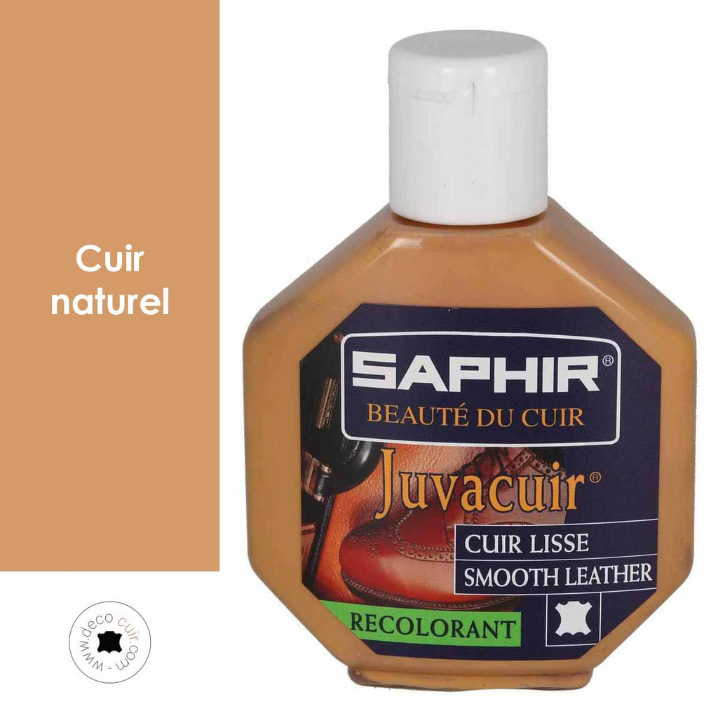 Juvacuir SAPHIR Leather Recolorant - NATURAL LEATHER | Deco Cuir